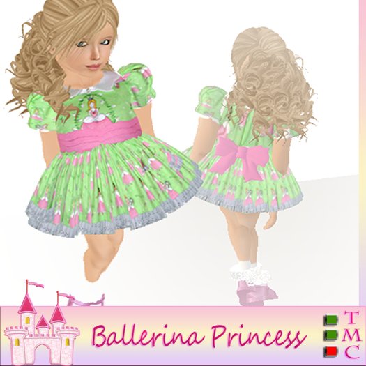 Second Life Marketplace - Ballerina Princess ~ Complete Tot Outfit