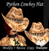 Second Life Marketplace - .:harmless INK:. Python Cowboy Hat