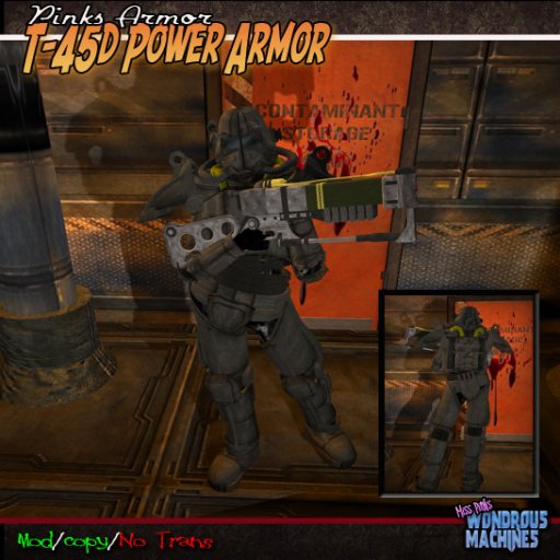 Second Life Marketplace - T-45d Power Armor