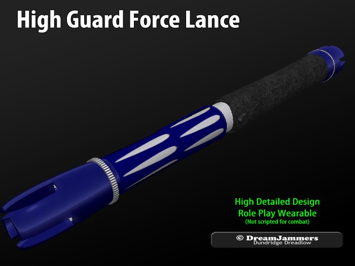 Second Life Marketplace - High Guard Force Lance V1.1