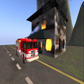 Second Life Marketplace - CSA Residential Fire Building Model 1