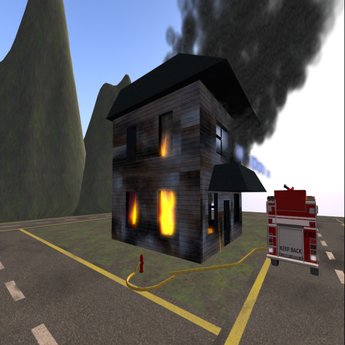 Second Life Marketplace - CSA Residential Fire Building Model 1