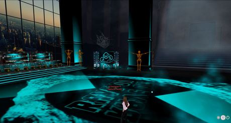 Second Life Marketplace - Mausoleum Rave Club rezzer (furnished) boxed