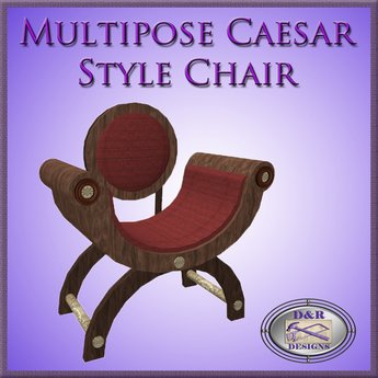 Second Life Marketplace - ( D&R Designs Furniture ) Multi-pose Caesar ...