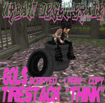 Second Life Marketplace - Tire Stack - THINK