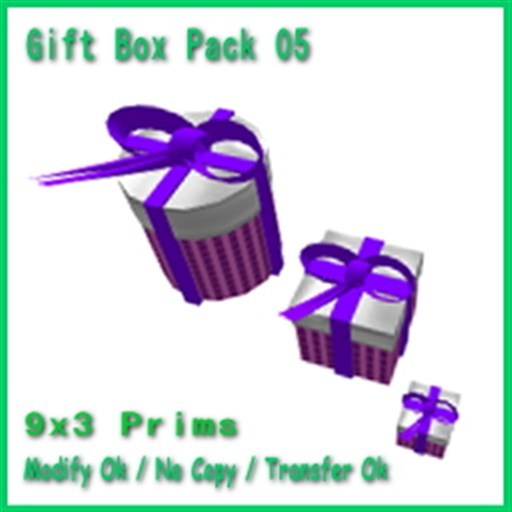 Second Life Marketplace - Gift Box Pack 05
