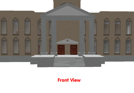 Second Life Marketplace - *J.L.D* Basic Courthouse/Townhall