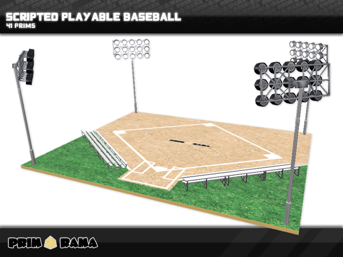 Second Life Marketplace - Baseball Field