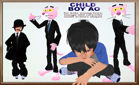 Second Life Marketplace - TuTy's - CHILD BOY AO