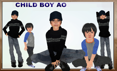 Second Life Marketplace - TuTy's - CHILD BOY AO