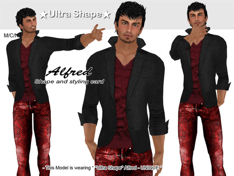 Second Life Marketplace - *Ultra Shape* Alfred - M3 Muscular