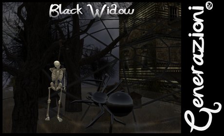 Second Life Marketplace - Generazioni - Animated Giant Spider & Web
