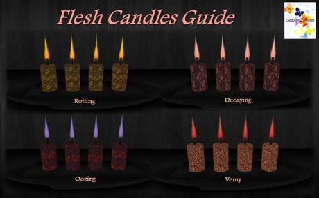 Second Life Marketplace - Oozing Flesh Candle