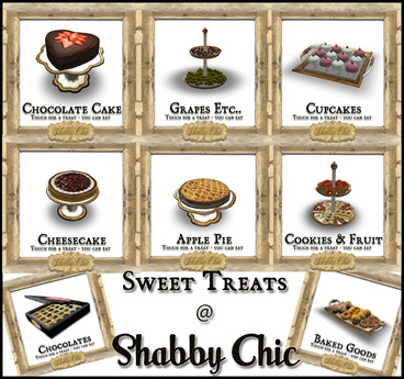 Second Life Marketplace - Shabby Chic Baked Goods