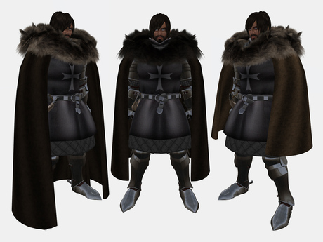Second Life Marketplace - Gryphon Lair- Fur Cloak