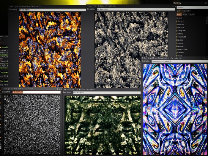 Second Life Marketplace - Chaos texture set. Dirt, ancient stone, fish ...