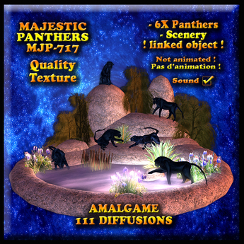 Second Life Marketplace - MAJESTIC PANTHERS MJP-717