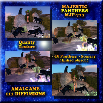 Second Life Marketplace - MAJESTIC PANTHERS MJP-717