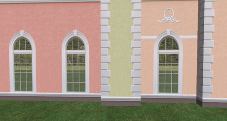 Second Life Marketplace - Stucco Mansion Building Textures, Formal ...