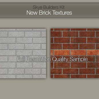 Second Life Marketplace - *Skye Essential Textures - 63 New Brick ...