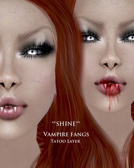 Second Life Marketplace - **SHINE** Irina vampire/ DEMO