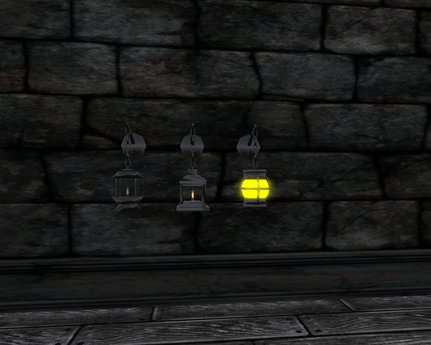 Second Life Marketplace - GD: Lantern Sculpty Set