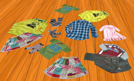 Second Life Marketplace - Kids room accessories clutter toys and books
