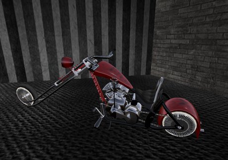 Second Life Marketplace - Skullator Chopper muli color Shovelhead