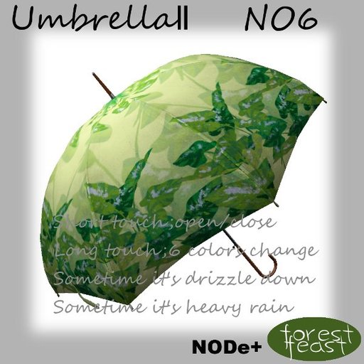 Second Life Marketplace - Umbrella_v2_NO6 by NODe+