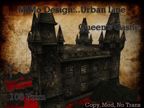 Second Life Marketplace - Vampire Creepy Castle 105 PRIM