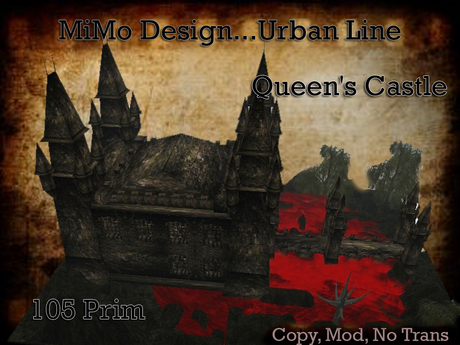 Second Life Marketplace - Vampire Creepy Castle 105 PRIM