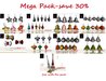 Second Life Marketplace - Ruxy-MEGA PACK sculptedChristmas decoration ...