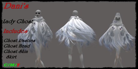 Second Life Marketplace - *Dani's* Lady Ghost w/Skin