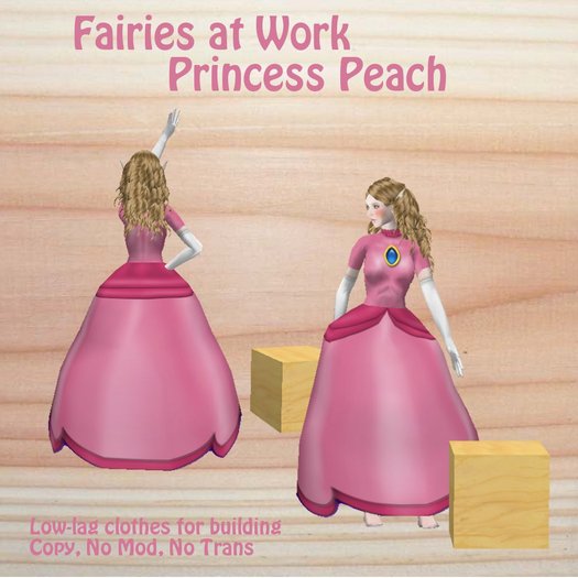 Second Life Marketplace - Fairies at work - Princess Peach - Woman ...