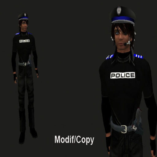 Second Life Marketplace - CAPITAINE DE POLICE FR swat police fbi