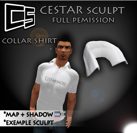 Second Life Marketplace - .::CS::. Collar shirt + maps