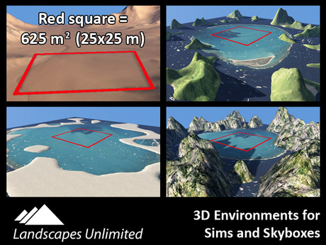 Second Life Marketplace - Skybox Environment All-In-One [SMALL][4.2]