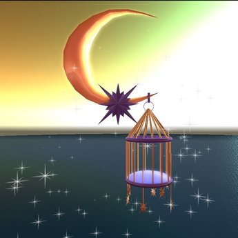 Second Life Marketplace - Moon Bird Cage - boxed