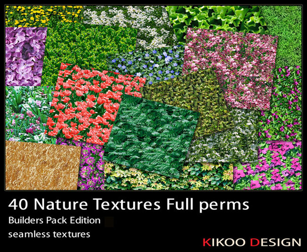 Second Life Marketplace - Grass textures Field textures Topiary ...