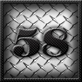 Second Life Marketplace - Riders Framed Diamond Plate Numbers & Letters ...