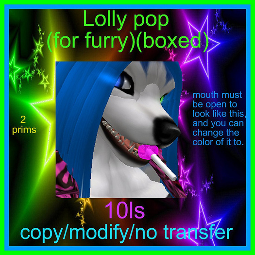 Second Life Marketplace - Lolly pop(for furry)(boxed)