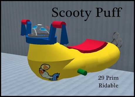 Second Life Marketplace - Scooty Puff Rider