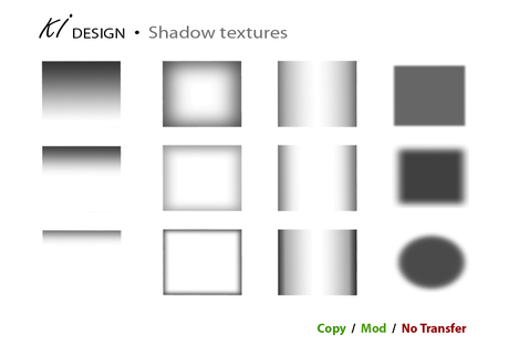 Second Life Marketplace - No Transfert Shadow textures - Ki DESIGN