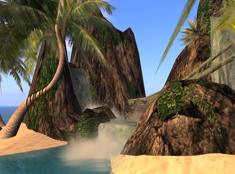 Second Life Marketplace - PROMO waterfalls island (out sim and in sim)