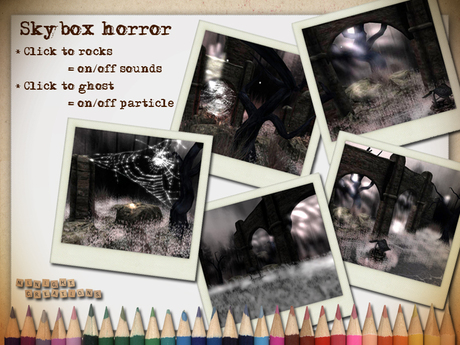 Second Life Marketplace - NN Skybox horror HALLOWEEN