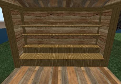 Second Life Marketplace - Display unit with stepped display and shelves