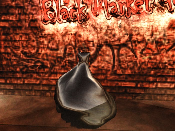 Second Life Marketplace - Trash bag for Junk & Garbage - black - 1prim ...