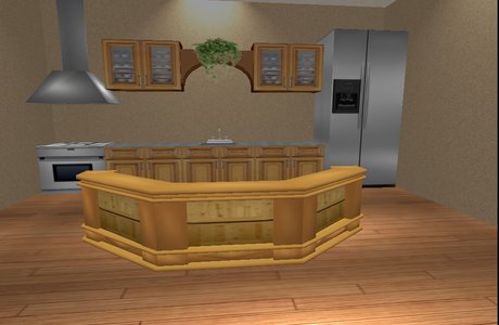 Second Life Marketplace - Pine Country Full Perm Kitchen