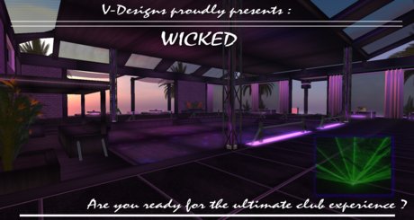 Second Life Marketplace - PREFAB CLUB BUILDING Wicked by .:VC:. Prefabs