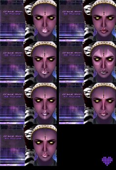 Second Life Marketplace - [[ Bluecross ]] :: Grace Skin (Purple) :: Fatpack